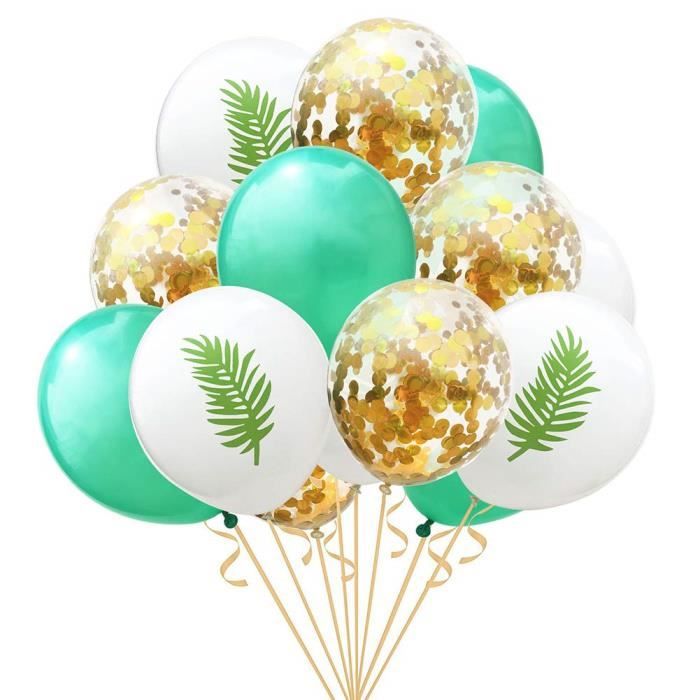 15Pcs Ballon Ballons pour Fêtes, Anniversaire, Cérémonie de Mariage ...