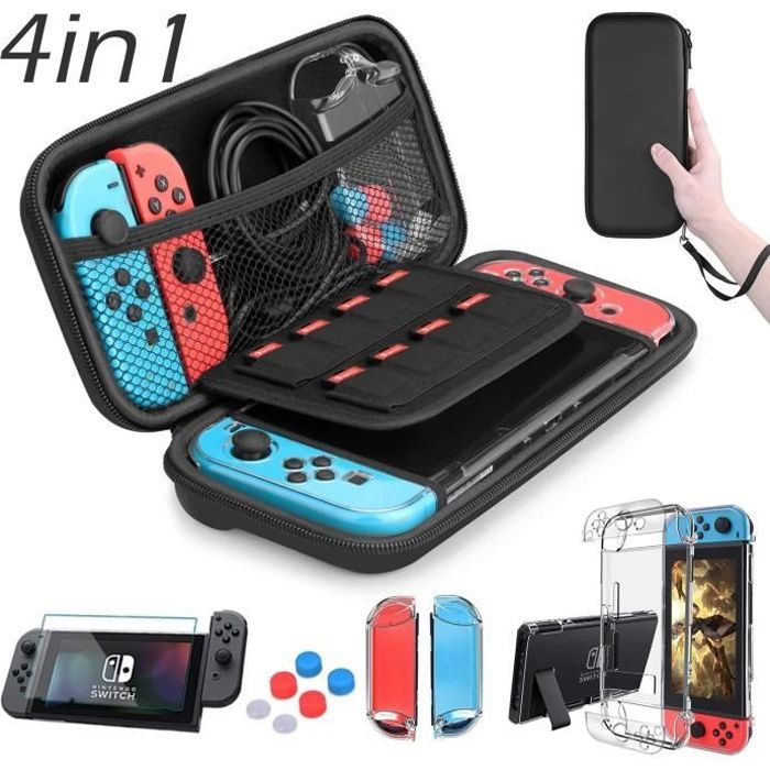 Etui pour Nintendo Switch, Protection Switch Housse + Nintendo Switch ...