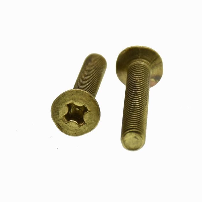 M4(10PCS)-20mm -Vis à tête transversale Phillips en laiton M2 M3 M4 M5 M6 M8, vis à tête plate à ...