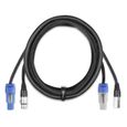 PD Connex CX11 - Cable Combiné PowerConnector + XLR 5 broches - 2 m ...