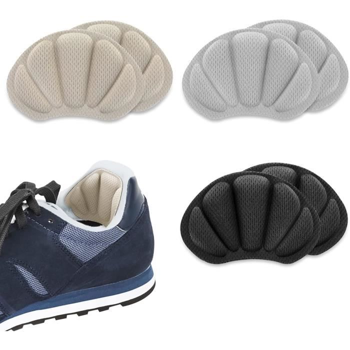 Lot de 3 Paires de Protections de Talon Autocollantes pour Pieds de ...