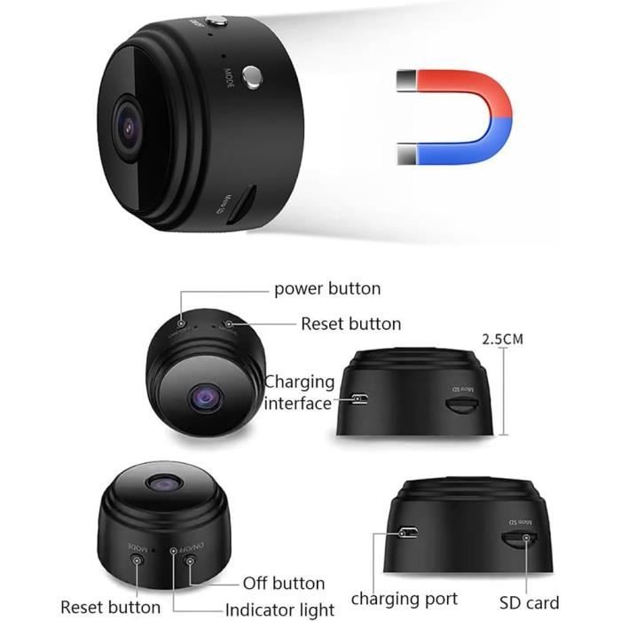 Camtrix Security Camera, Camtrix Magnetic Mini Security Camera, Camtrix ...