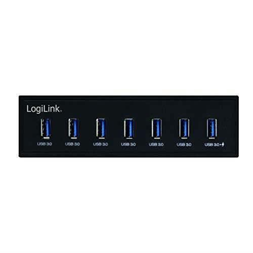 Concentrateur (hub) - LOGILINK - UA0342-5,25" - 7 ports - USB - 5 Gbit ...