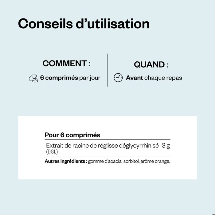 DGL 500 - Digestion - Complément Alimentaire - SuperSmart - Cdiscount ...