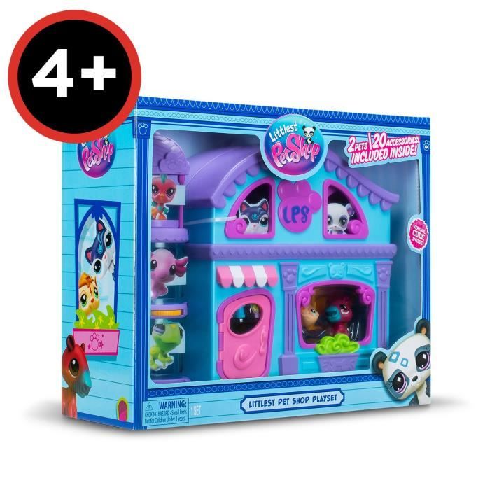 La Grande Maison - BANDAI - Littlest Pet Shop avec 3 pets dont 1 ...