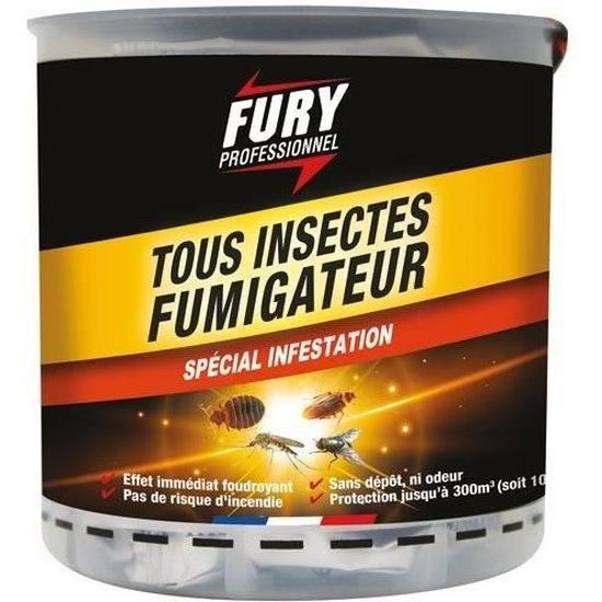 Fumigène insecticide tous insectes 300 m³ - Cdiscount Au quotidien