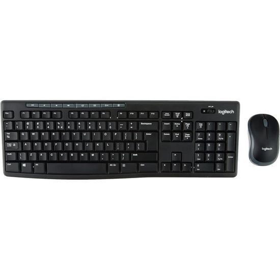 Logitech MK270 Combo Clavier et Souris Sans Fil - Noir - Cdiscount ... Logitech MK270 Combo Clavier et Souris Sans Fil - Noir - Cdiscount ...