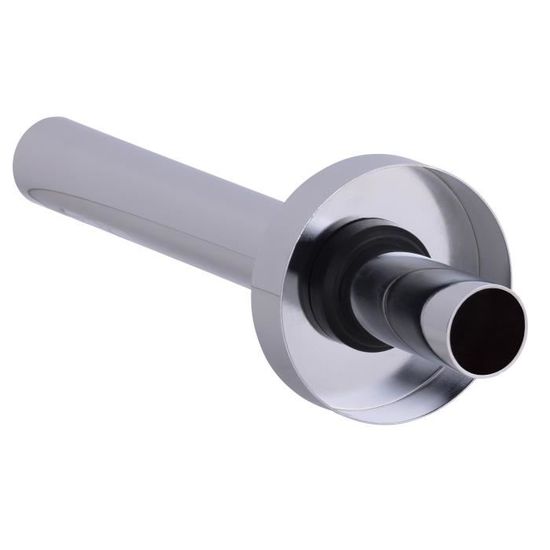 Kit cache tube pour radiateur avec rosace ronde chromée - Cdiscount ...