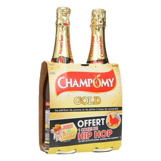 CHAMPOMY Pomme Pêche 2x75cl - Cdiscount Au quotidien