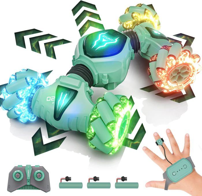 2024 Voiture Télécommandée Avec Contrôle Gestuel 2.4Ghz 4Wd 360 ° Rotation Rc Voiture Drift Car ...