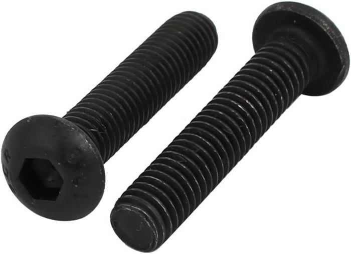 Sourcing Map 2Pcs M6X30Mm Vis Filetage À Gauche Vis Mandrin Perceuse ...