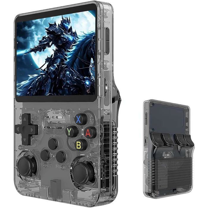 Console de jeu portable rétro R36S avec écran IPS de 3,5 pouces, carte ...