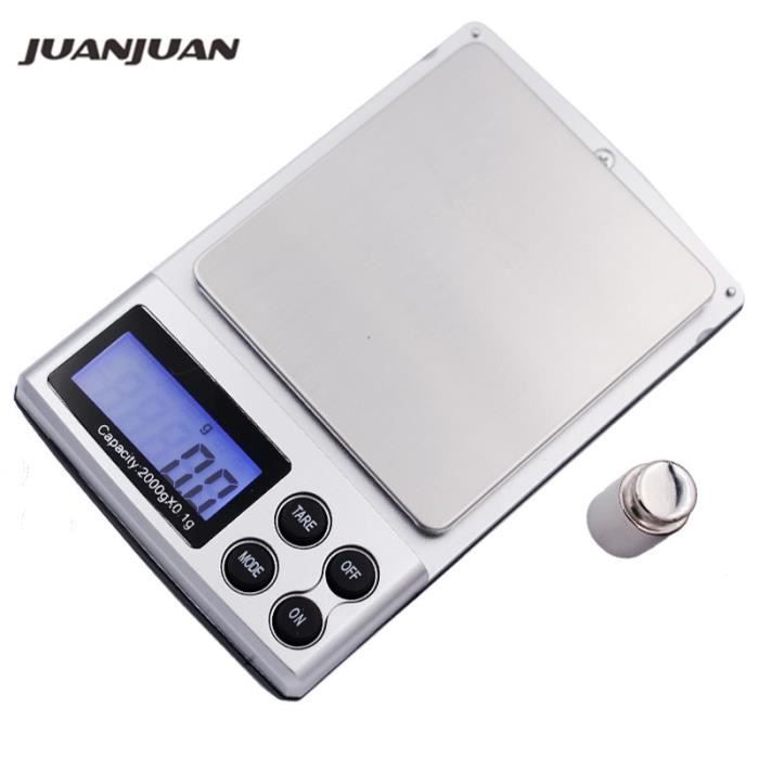 1 PC - Mini balance numérique avec écran LCD rétro4.2, poche ...