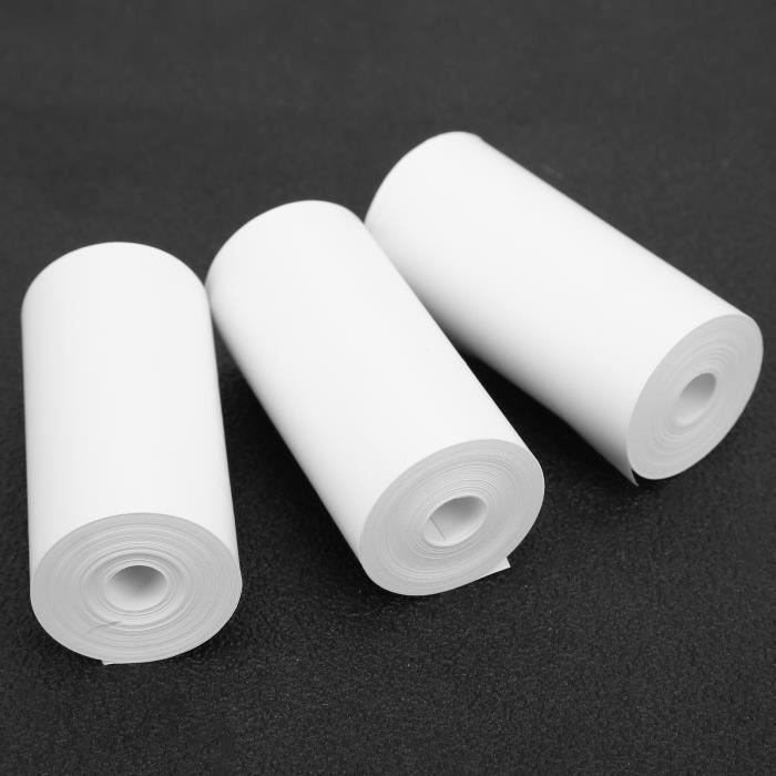 Papier thermique - AKOZON - 57x30mm - 3 rouleaux - Imperméable ...