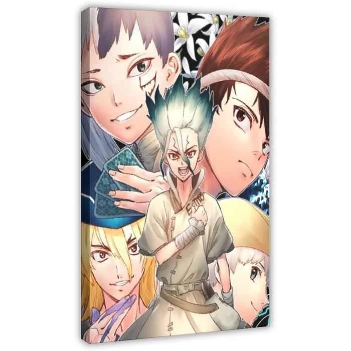 Poster sur toile du dessin animé Dr Stone Senku Ishigami 19 - avec ...
