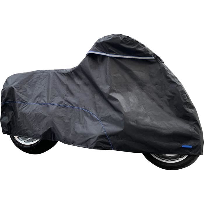 245cm 420D Bâche de protection housse moto bache exterieur etanche Pour ...