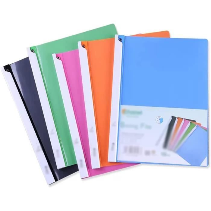 Chemises À Élastique Dossier Rotatif A4 Barre De Traction Épaissie ...