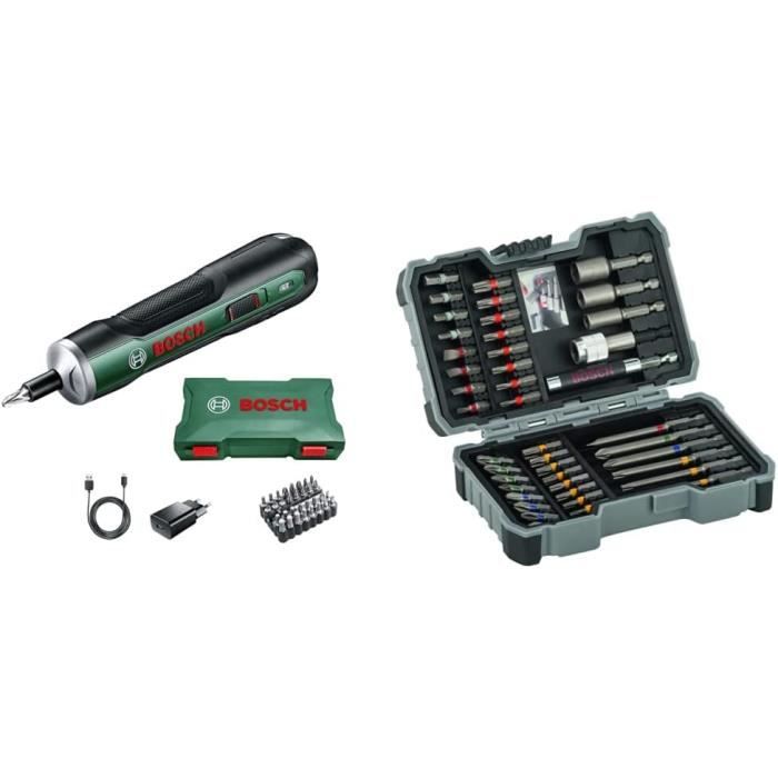 Visseuse Sans Fil Ergonomique Bosch - Pushdrive (Batterie 3,6V - 1,5Ah ...