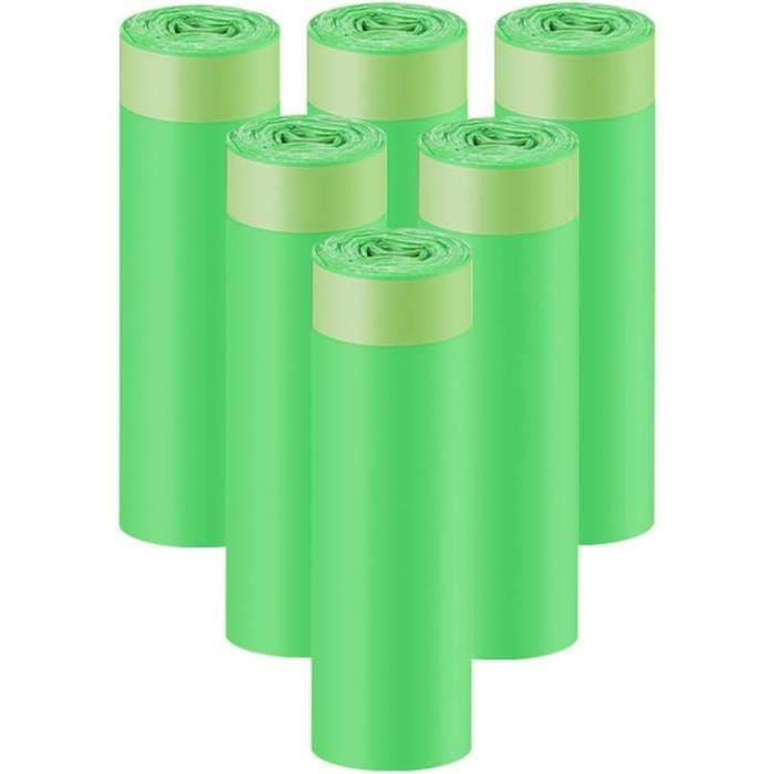 Sac À Ordures Portable Ménage Épaissi Jetable Cordon Sac À Ordures Pour ...