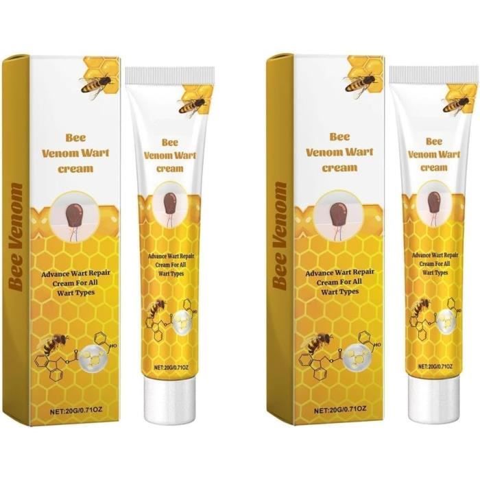 Pommade au Venin d'Abeille, Crème Anti-Verrues, Crème Réparatrice Venin ...