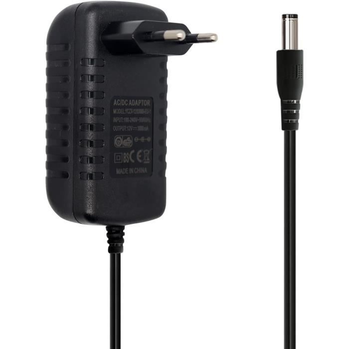 Adaptateur D'Alimentation 12V 3A, Ac 100-240 V Vers Dc 12 V Driver ...