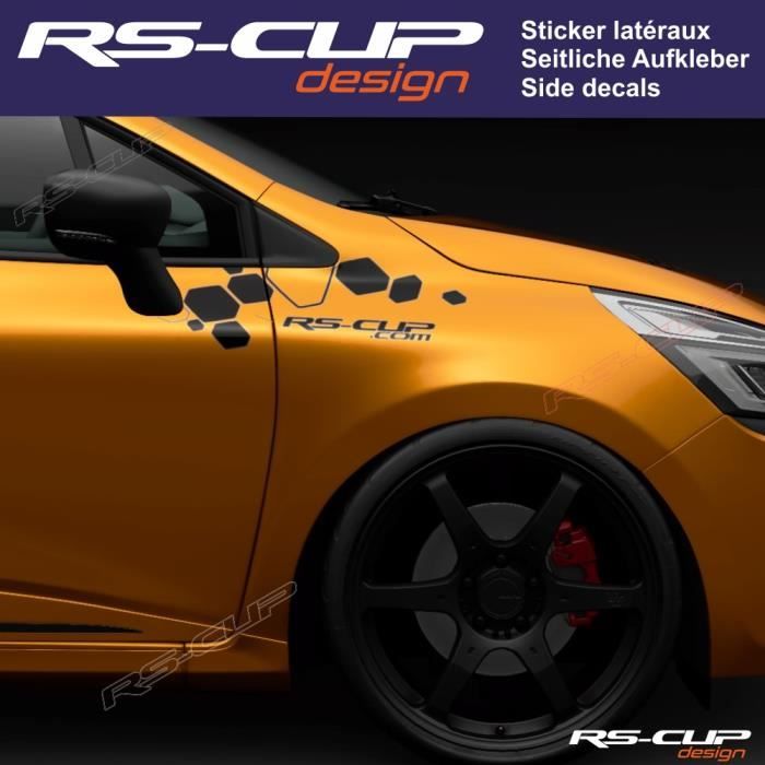 Sticker latéraux RSi RENAULT SPORT RS-CUP pour Clio Twingo Megane ...