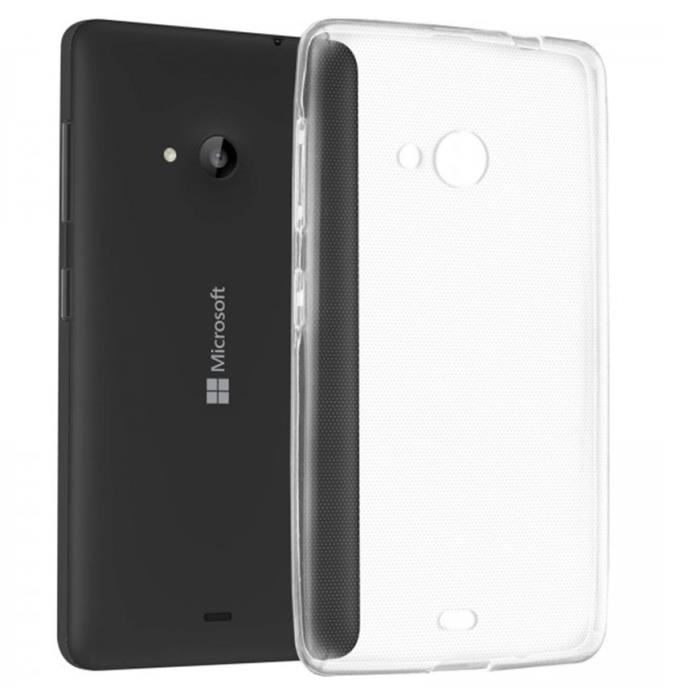 Coque Souple Silicone Transparent Gel Incassable Microsoft NOKIA LUMIA ...