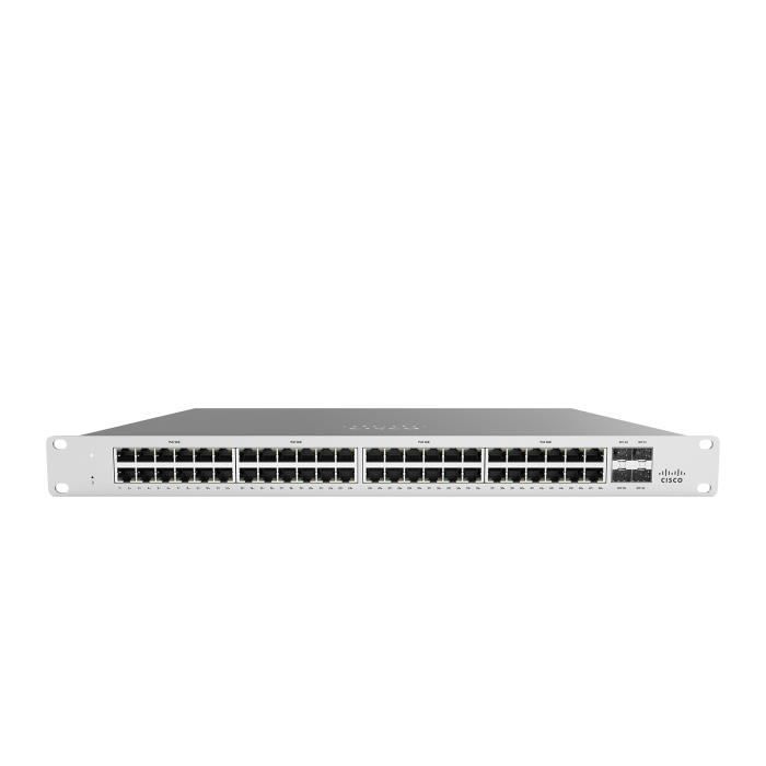 Cisco Meraki MS120-48LP, Géré, L2, Gigabit Ethernet (10-100-1000 ...