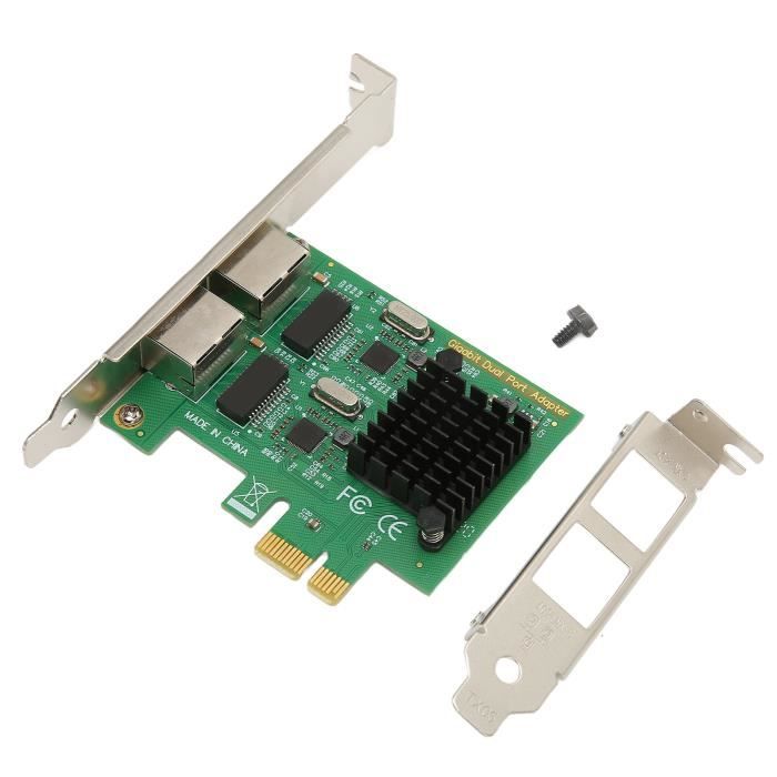 Carte Réseau Ethernet Port Rj45 Carte Réseau Pci E Nic, Contrleur Nic ...