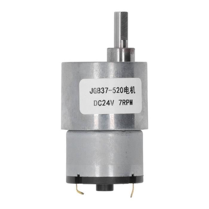 DC Moteur Engrenage Hall Encoder 7RPM Torsion Forte Silencieux DC24V ...