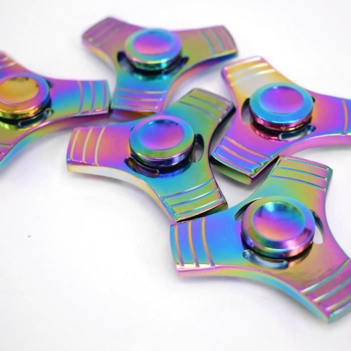 Goodman-OHP EDC Hand Spinner - Jouet gyroscope en alliage à doigts tri ...