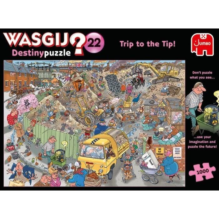 Puzzle - JUMBO - Wasgij Destiny 22 Trip To The Tip! - 1000 pièces ...