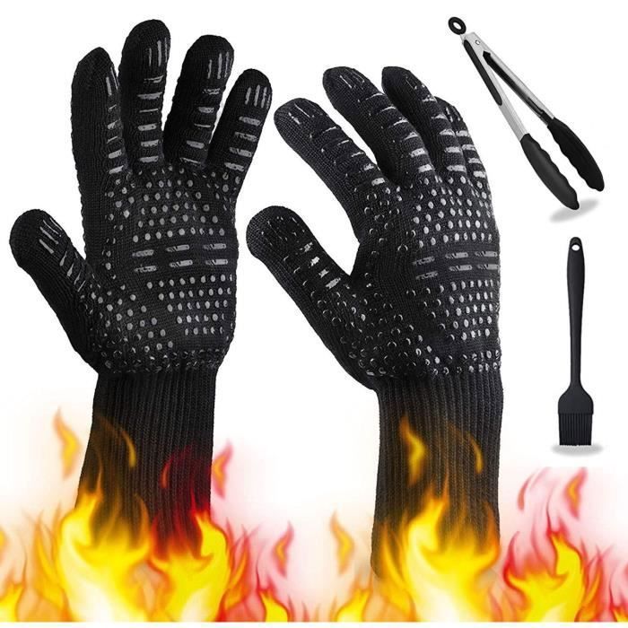 2pcs Gants de Barbecue,Gants de Four,Gants de Cuisson résistants à la ... 2pcs Gants de Barbecue,Gants de Four,Gants de Cuisson résistants à la ...