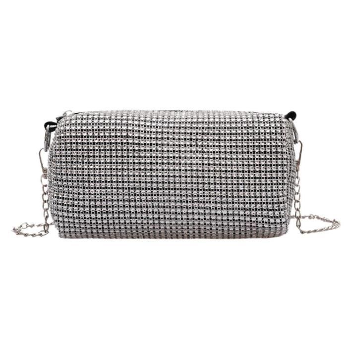 Sac a bandouliere strass Femme pochette a la mode Texture classique ...