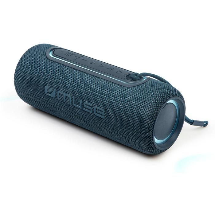 Enceinte sans fil MUSE M-780 BTB bleue avec puissance 20 W, connexion ...