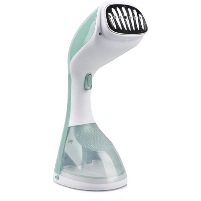 Défroisseur À Main Portable 1400 W Plaque En Acier Inoxydable Buse Vapeur 2 En 1 Détachant Des ...