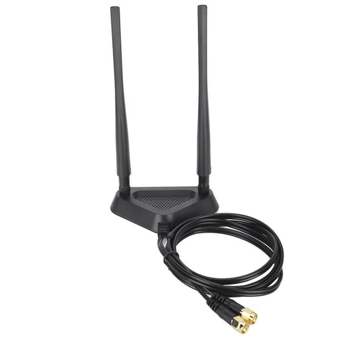 TMISHION Antenne SMA Antenne Bibande 2.4G / 5G SMA 6DB ...