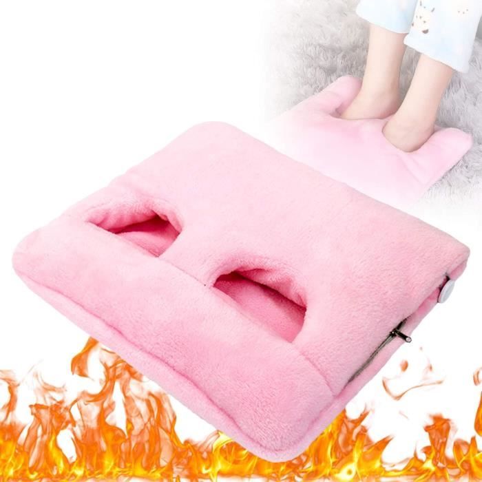 Chaussures Chauffantes Électriques Avec Chauffe-Pieds En Peluche Pour ...