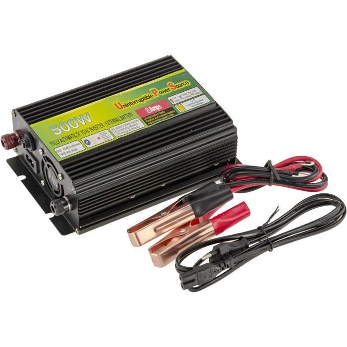 Convertisseur De Tension 12V Vers 220V Avec Alimentation Continue Ups ...