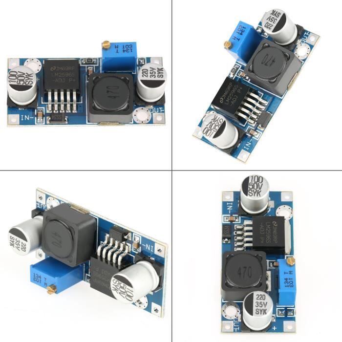 YOSOO module abaisseur de tension 4 pièces DC ~ DC abaisseur CV Module d'alimentation de tension ...