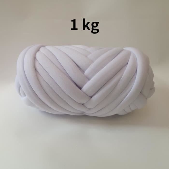 Fil Super épais pour tricot à la main Crochet en coton doux grand bras ...