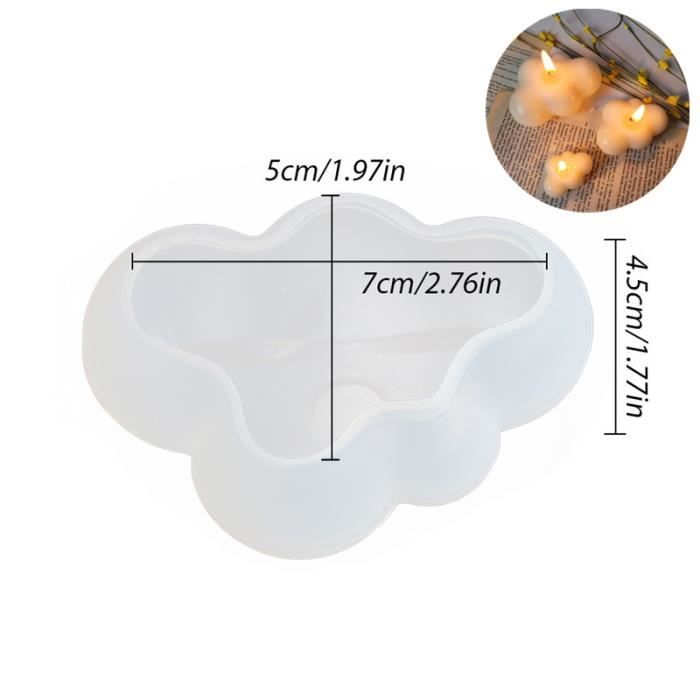 MOULE A MODELER,Cloud--Moule 3D en Silicone en forme'ours stéréo ...