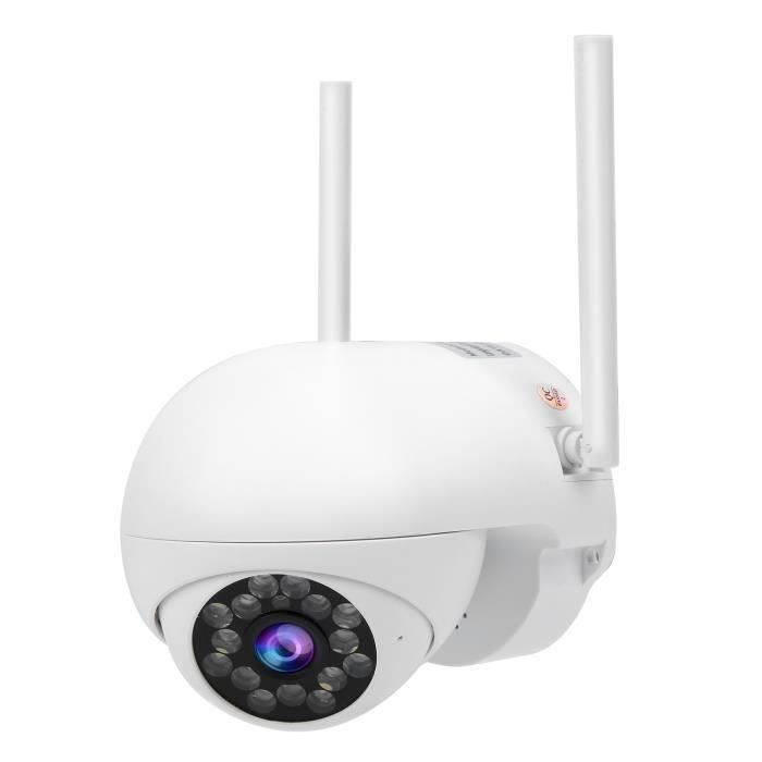 Zerone Caméra IP Caméra Pan/Tilt WiFi 1080P Suivi de Mouvement Audio 2 ...