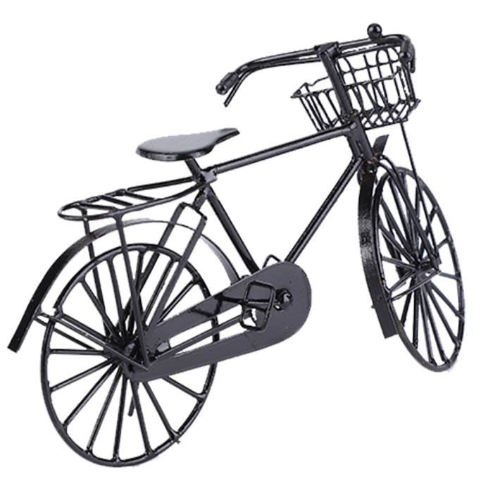 YNJ® Jouet 1:12 Miniature Vélo En Métal Vélo Maison De Poupée Dollhouse ...