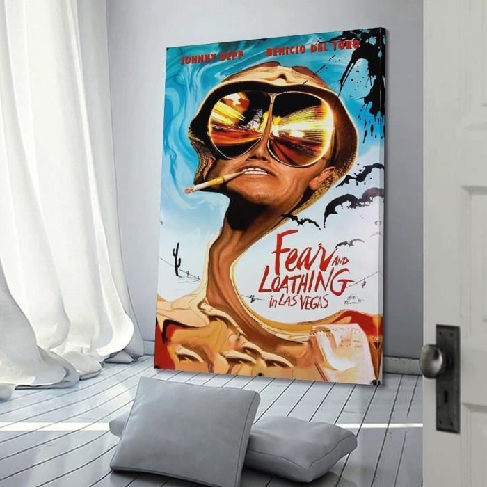 Fear And Loathing In Las Vegas Série Tableau Rétro Poster Décoration ...