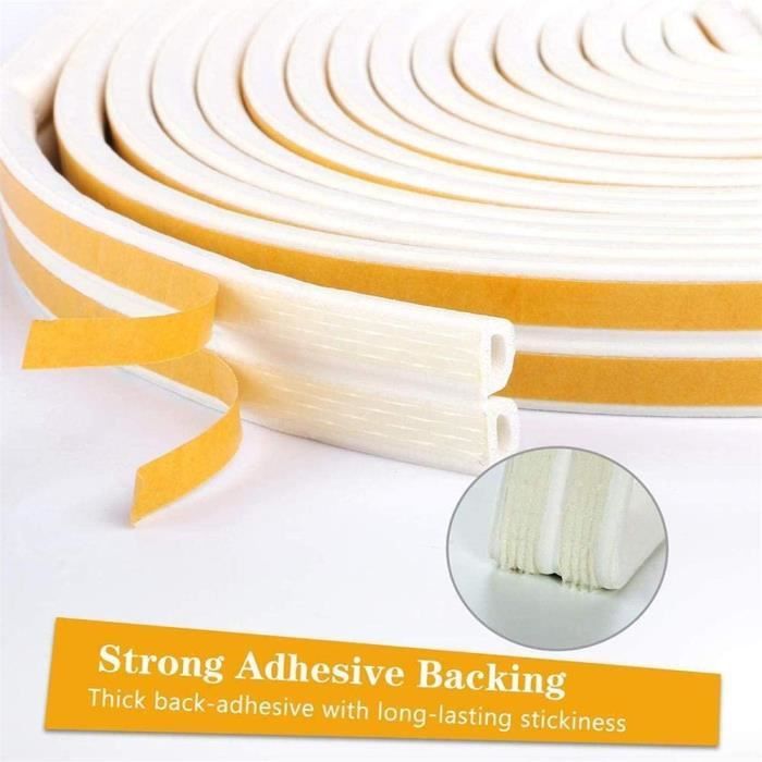 Ruban D étanchéité Portes Queta 24m D-profll Joint Porte Fenêtre ...