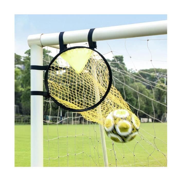 Filet de Cible de Football - Pliable - Jaune - Pour Adultes - Améliore ...