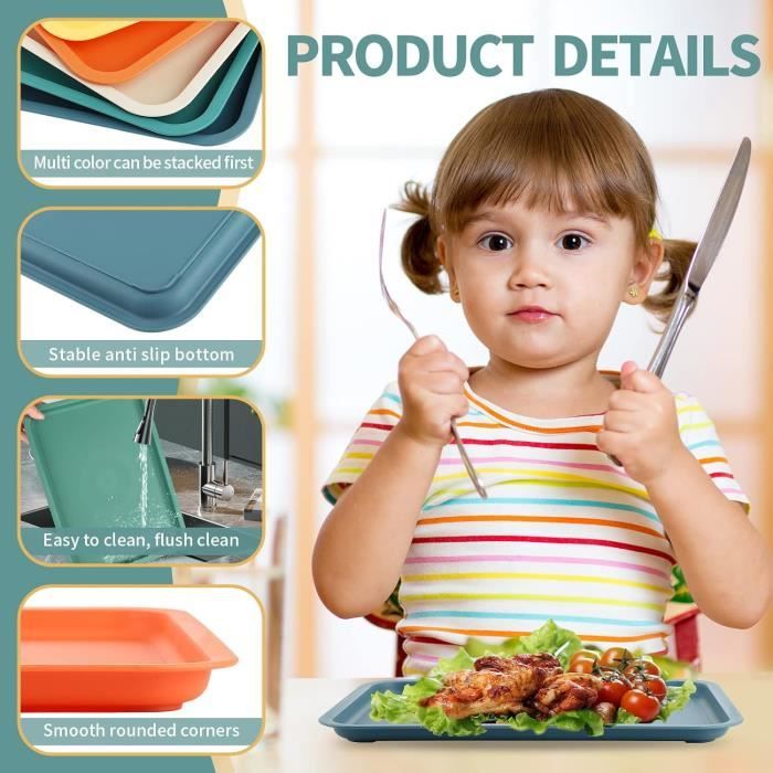 Plats Et Plateaux, Plateau Repas, Petit Plateau Rectangulaire, Plat De ...