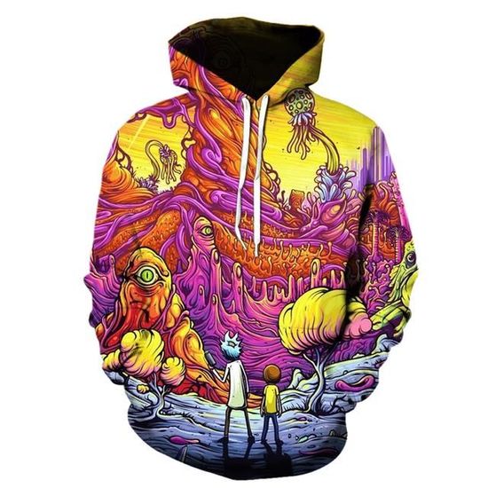 Sweats à capuche imprimés en 3d,Nouveau 3D impression sweat à capuche ...