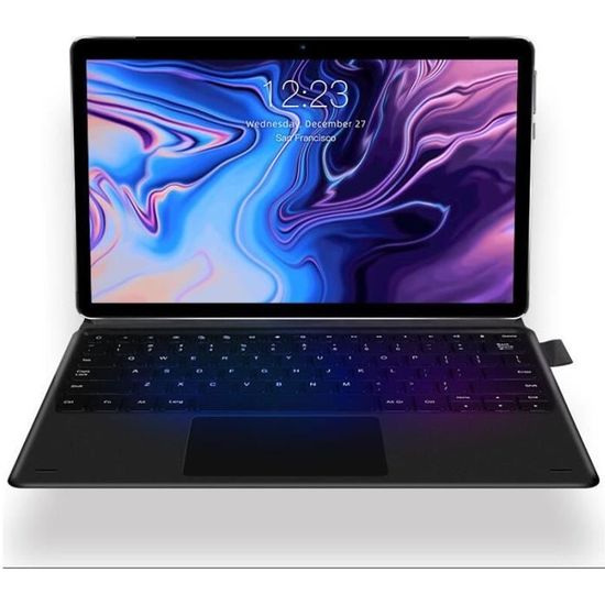 Tablette ordinateur portable 11.6 "pouces android tablette 2 en 1 10 cœurs Film de jeu musique ...